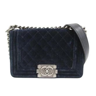 Chanel Sac &agrave; bandouli&egrave;re &agrave; cha&icirc;ne Pre-owned - Femme - Pre-owned - Bleu - Taille: ONE Size