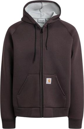 Carhartt Work in Progress Homme, Sweatshirts et sweats &agrave; capuche, Brun, Taille: S Zip-throughs