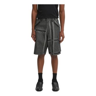 Neighborhood JQ Shemagh Cargo Short Pants - Homme - Shorts - Noir - Taille: L