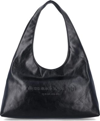 Alexander Wang Femme, Sacs, Noir, Taille: ONE Size Pike Medium Hobo Bag