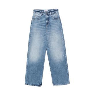 Icon Denim Los Angeles Femme, Jeans, Bleu, Taille: W25 Poppy Wide Leg Jeans