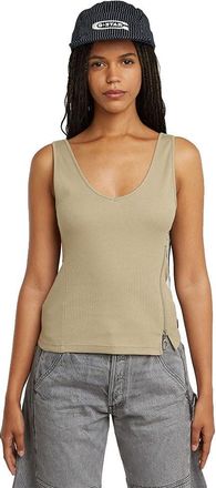 G-Star Asymmetrical Zip Slim Tank top wmn
