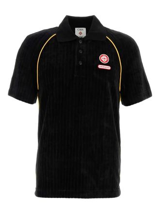 Casablanca chemise en velours c&ocirc;tel&eacute; - Noir