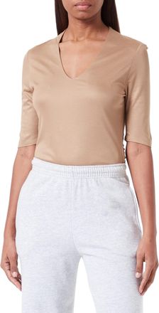 s.Oliver Black Label Womens T-Shirts Kurzarm, Brown, 40