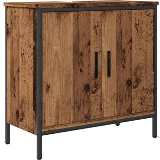 vidaXL Vidaxl - Armoire lavabo vieux bois 60x30x60 cm bois dingénierie