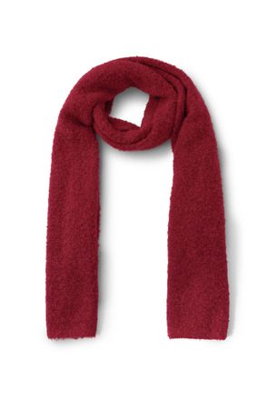Street One Damen 5706447 Bouclé Schal, Carpet red, Regular