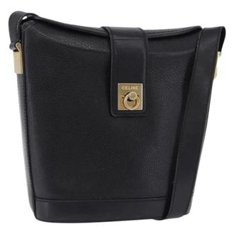 Celine Pre-owned Sac seau vintage bandouli&egrave;re - Femme - Pre-owned - Noir - Taille: ONE Size