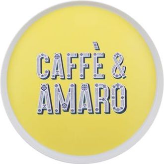 KASANOVA Kasanova 1 35 cm beiges Melamin-Tablett - Maiolika