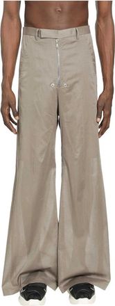 Rick Owens Homme, Pantalons, Brun, Taille: L Tailored Wide Belas