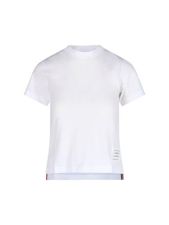 Thom Browne Tricolour Back Detail T-Shirt