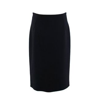 Saint Laurent Yves Saint Laurent Vintage Black Pencil Skirt Size S