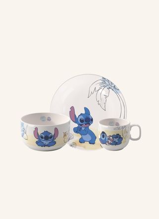 Villeroy & Boch Kindergeschirr Set 3tlg. Disney Stitch weiss