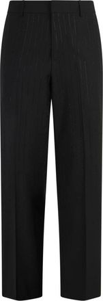 Philipp Plein Homme, Pantalons, Noir, Taille: L Loose Fit Pantalons Degrade Stones