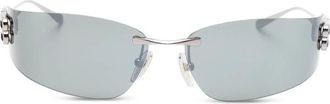 Balenciaga Gossip D-Frame Logo Sunglasses