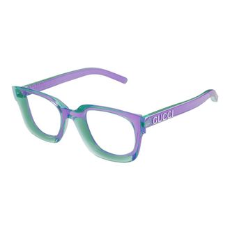 Gucci Lettering Sonnenbrille - - Accessories - Damen - Blau - 50 MM