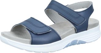Comfortabel 710260-05, Sandalen mit Keilabsatz f&uuml;r Damen, Blau, 40 EU Large