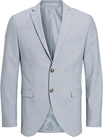 Jack & Jones Mens JPRFRANCO Blazer Noos Veste de Costume pour Homme - Couleur : Anthracite - Coupe ajustée - Taille 54, Coupe ajustée : Coupe Super Slim, 54