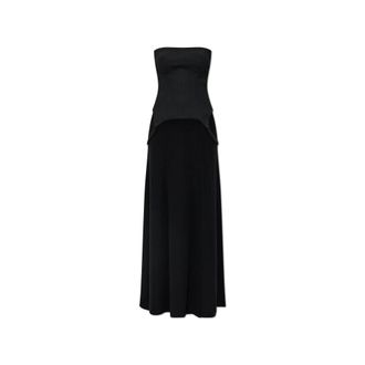 Misbhv Schulterfreies Kleid - - Dresses - Damen - Schwarzk - S
