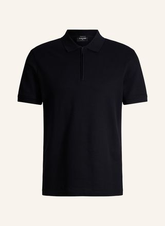 Strellson Zip-Poloshirt Piro blau