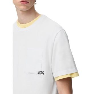 Loewe T-shirt d&eacute;contract&eacute; en coton
