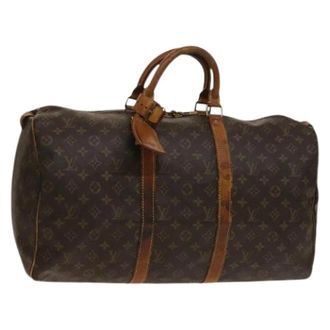 Louis Vuitton Pre-owned Toile sacs-louis-vuitton - Femme - Pre-owned - Brun - Taille: ONE Size