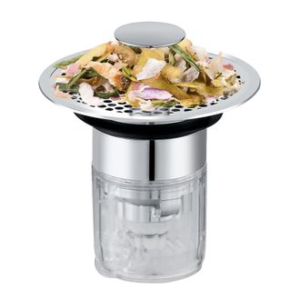 Generic Abstopfer f&uuml;r Sp&uuml;len | Magnetischer Haarf&auml;nger aus Messing mit Ausprallfunktion - Waschgang Mit Springkern Und Druckart - F&uuml;r Badezimmer Waschraum Bad