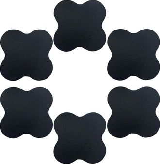 Generic Treadmill Floor Mat - 6-Piece Shock Absorbing Noise Reduction,Floor Protection Exercise Equipment Pad,for Home Office Apartment Garage Workout Fitness