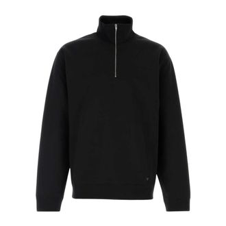 Valentino Garavani Baumwollmischung Sweatshirt - - Sweatshirts & Hoodies - Herren - Schwarzk - L