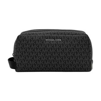 Michael Kors Hudson Signature Logo Travel Kit - - Bags - Herren - Schwarzk - ONE SIZE
