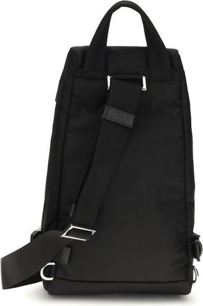 Prada Triangle Backpack - Black