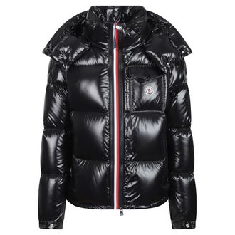 Moncler Homme, Vestes, Noir, Taille: M Montbeliard Short Down Jacket