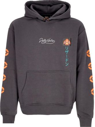 Dolly Noire Homme, Sweatshirts et sweats &agrave; capuche, Brun, Taille: XS Sweat &agrave; capuche &Eacute;volution de Dracaufeu