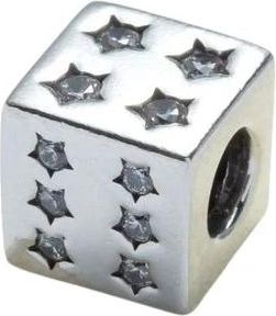Pandora Gl&uuml;cksw&uuml;rfel-Charm - - Accessories - Damen - Wei&szlig; - ONE SIZE