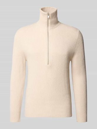 Drykorn Regular Fit Strickpullover aus elastischem Baumwoll-Mix