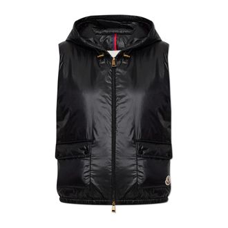 Moncler Lansette Daunenweste - - Jackets - Damen - Schwarzk - L