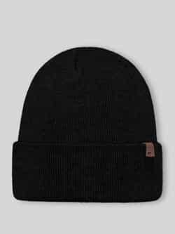 Barts Beanie mit Umschlagabschluss aus Viskosemix