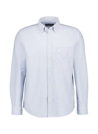 Marc O'Polo Herren Hemd blau Baumwolle