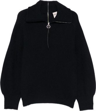 Semicouture Pull Col Rond - Bleu