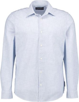 Marc O'Polo Herren Hemd blau Baumwolle