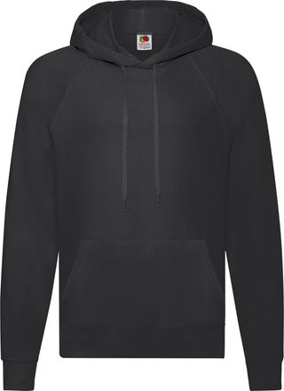 Fruit Of The Loom Lightweight Hooded Sweat Herren Sweatshirt S-XXL NEU, Farbe:schwarz, Gr&ouml;&szlig;e:2XL