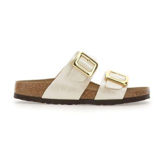 Birkenstock Sandales ivoire Sydney Cushion Buckle - Femme - Chaussures - Blanc - Taille: 38 EU