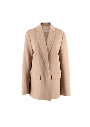 Roksanda Ilincic Beige Virgin Wool Blazer Size M