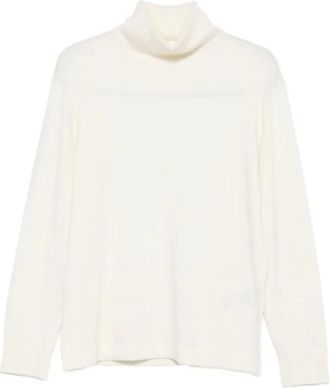 P.A.R.O.S.H. P.a.r.o.s.h., Femme, Pulls, Beige, Taille: 36 FR Pull Crème pour Femmes