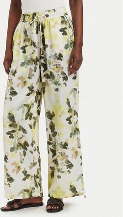 Liu Jo Stoffhose TA6257 T358A Creme Regular Fit