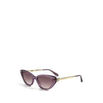 Bulgari Serpenti Forever Cat-Eye-Sonnenbrille - - Accessories - Damen - Lila - 52 MM