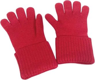 Louis Vuitton unisex, Pre-owned, Rouge, Taille: ONE Size Gants Chauds Pre-owned
