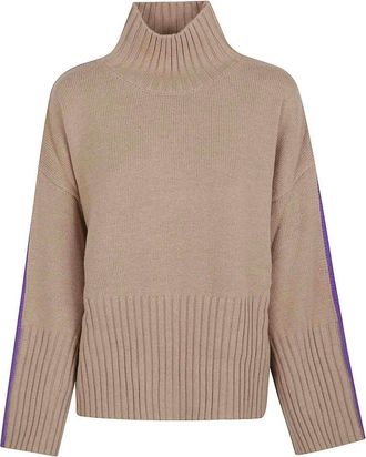 Pinko Pull Col Rond - Violet