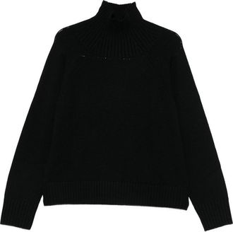 Michael Kors Rundhalspullover - Schwarz