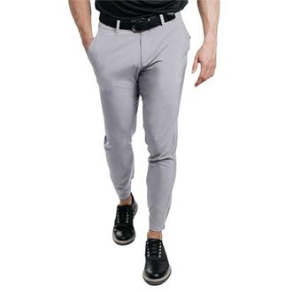 Generic Pantalon de golf pour homme avec poches, l&eacute;ger, extensible, s&eacute;chage rapide, d&eacute;contract&eacute;, voyage, travail, pantalon chino coupe droite, pantalon en tis