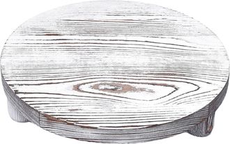 Generico H&ouml;lzerner Ausstellungsheber: Eleganter Sockel f&uuml;r Innendekoration, Bauernhof-Pr&auml;sentationstablett, praktisches f&uuml;r Waschbecken, Arbeitsfl&auml;chen, K&uuml;che,